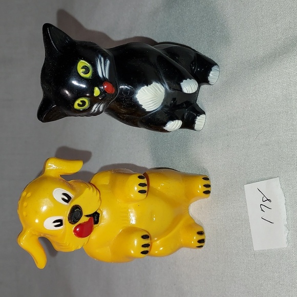 F & F Mold & Die Works Cat & Dog Salt & Pepper | Accents | Vintage F F ...